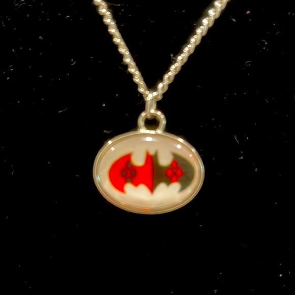 DC Comics | Jewelry | Harley Quinn Style Batman Necklace | Poshmark